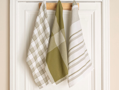 Torchon : coton ou lin - Linge de cuisine - Linvosges